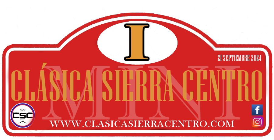 Clásica Sierra Centro Mini - Rally Regularidad