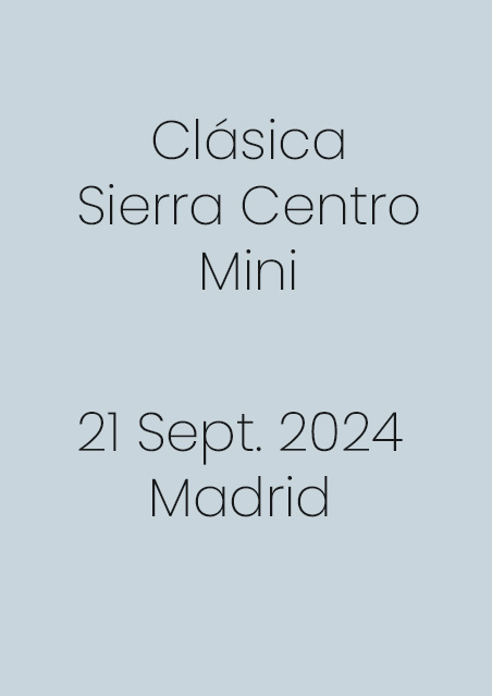 Clásica Sierra Centro - Rally Regularidad